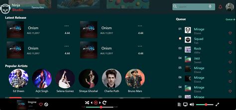 GitHub Dish34 Music Player Music Player Web Design