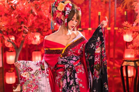 Hintergrundbilder Asiatisch Frau Modell Brünette Haarzusätze Nackten Schultern Frauen