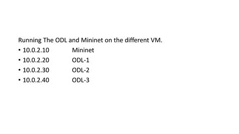 Mininet Multiple Controller Pptx Cloud Computing Internet