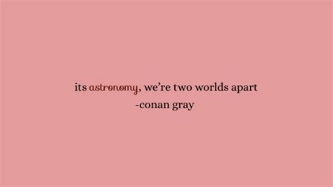 Conan Gray Astronomy Banner Aesthetic Red Conan Gray Banner Conan
