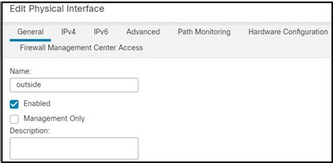 troubleshoot management connectivity on a data interface in a high