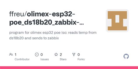 Github Ffreu Olimex Esp Poe Ds B Zabbix Sender Program For