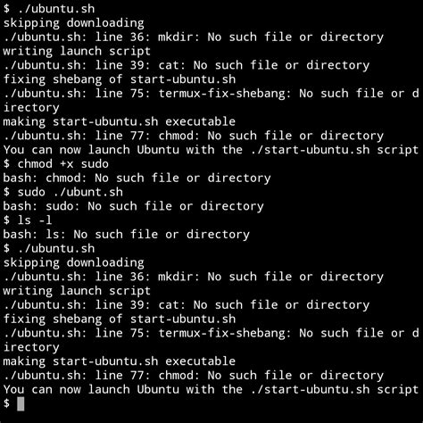 Error After Downloading Ubuntu Tar Gz Issue 15 Neo Oli Termux Ubuntu GitHub