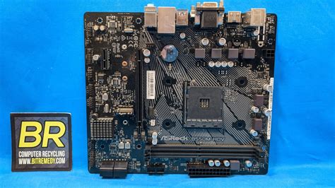 Asrock B M Hdv Rev Amd Socket Am Ddr Microatx Desktop Motherboard No I O Shield Jawa