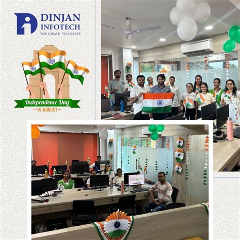 Tech Dinjan On Linkedin Independenceday Proudmoment Celebration Unity Teamspirit Freedom