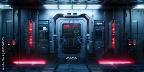 Science Background Fiction Interior Room Sci Fi Spaceship Corridors