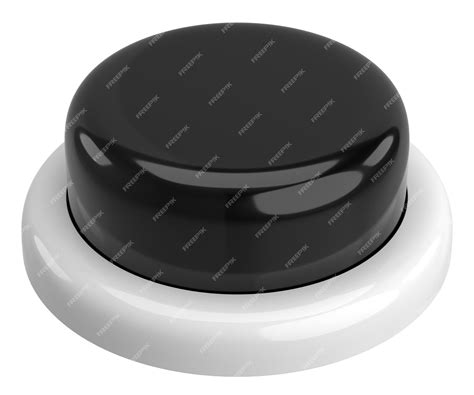 Premium Photo Push Button 3d Button 3d Illustration