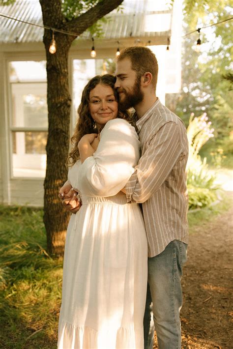Emma And Rob Engagement Session — Iris Aisle — Intimate Greenhouse