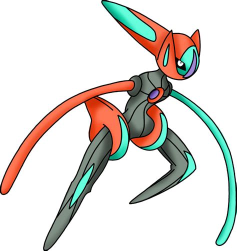 Shiny Deoxys Speed Pokédex Deoxys Speed Form Clipart Large Size Png