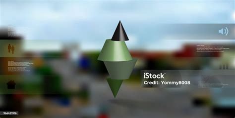 3d 그림의 모티브로 Infographic 템플릿 가로 상단에 4 색 부품 스탠드를 아군된 콘 썬 간단한 로그인 텍스트 색상 배너에 있다입니다 배경 흐린된 사진입니다 단일