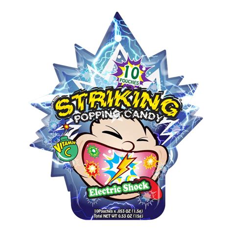 Buy Striking Popping Candy Electric Shock 30g Chinese Supermarket Online Uk Starry Mart