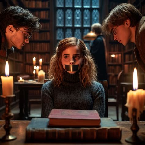 Hermione Tapegagged 2 By Silvexion On Deviantart