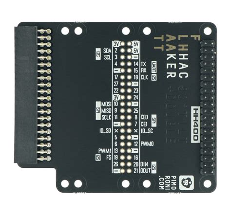 Buy Flat HAT Hacker For Raspberry Pi Botland Robotic Shop