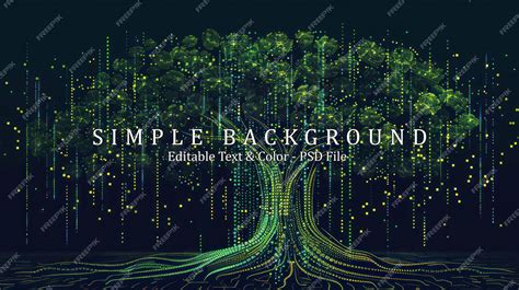 Tree Consist Of Binary Code Ai Generated Premium Ai Generated Psd