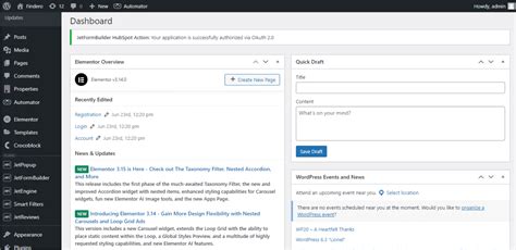 JetFormBuilder HubSpot OAuth Option Crocoblock