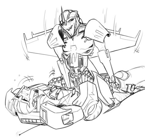 Post 1156961 Ratchet Starscream Transformers Transformersprime
