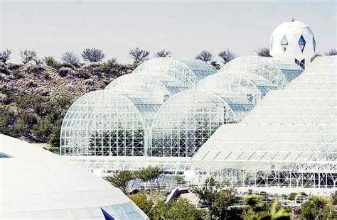 Design In Green Biosphere 2 Ecosystem Enclosure Experiment