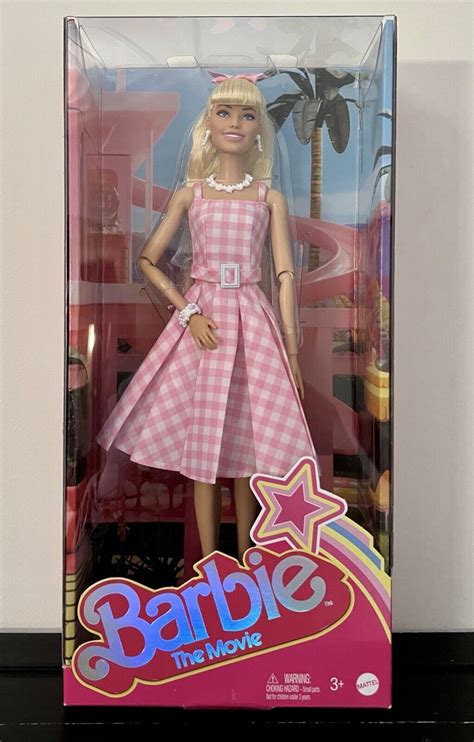 Barbie The Movie Collectible Doll Margot Robbie As Barbie In Pink