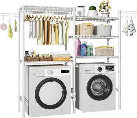 Ulif U6 Clothes Drying Rack 5 Tiers Freestanding Over Washer And Dryer