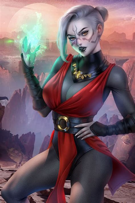 An Image Of A Woman In Costume Holding A Green Light Up Item With Her Hands