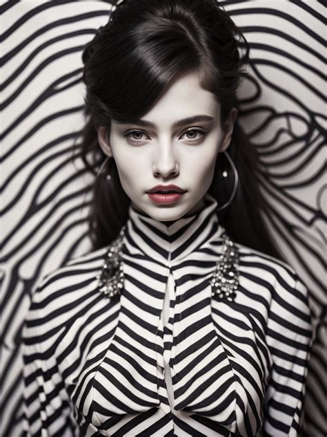 Lumenor Ai Image Generation Pale Skinned Girl Model Wearing Black And