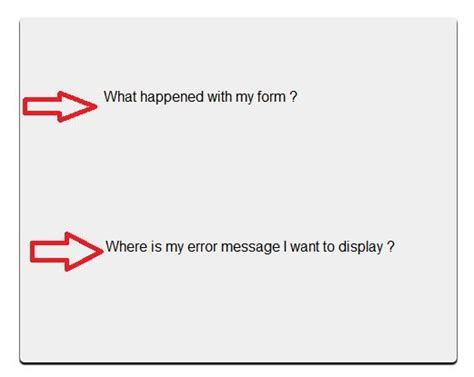php display error message same page in same css class stack overflow