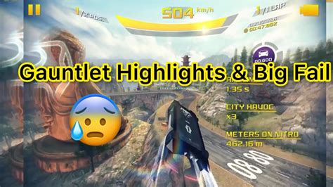 Asphalt Gauntlet Highlights Big Fail Youtube