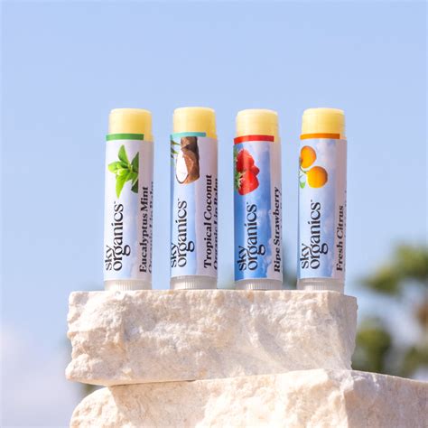 Organic Lip Balms Sky Organics