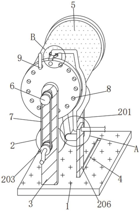 一种建筑施工用理线放线装置的制作方法