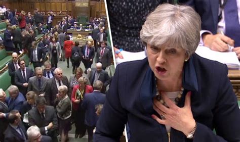 Brexit Latest Theresa May Defeated On Crucial Amendment Politics