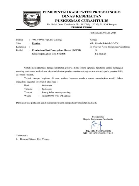 Undangan Popm Mei 2023 Pdf