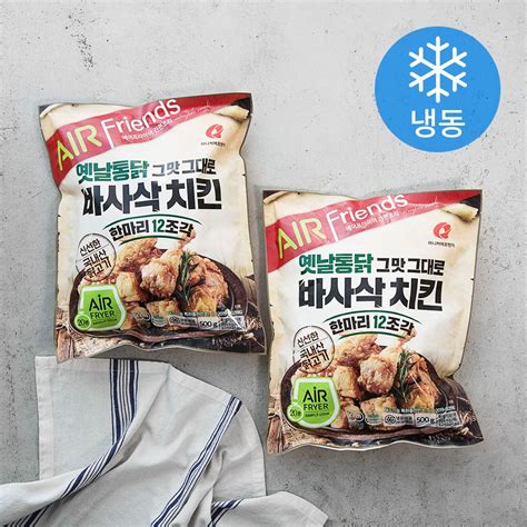 마니커 바사삭치킨 한마리 12조각 냉동 500g 2개입 11960원 식품 식품추천 식품베스트