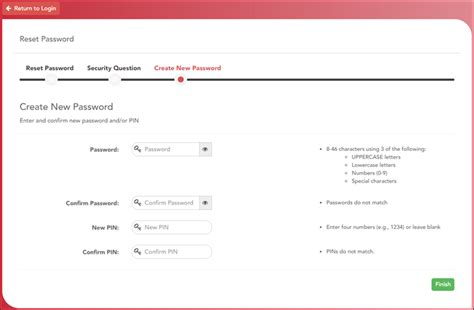 Reset Your Password Tp