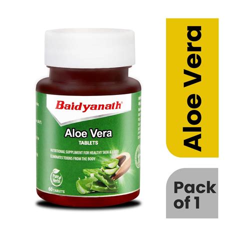 Baidyanath Aloe Vera Tablets 60 Tablets Baidyanath Ayurved