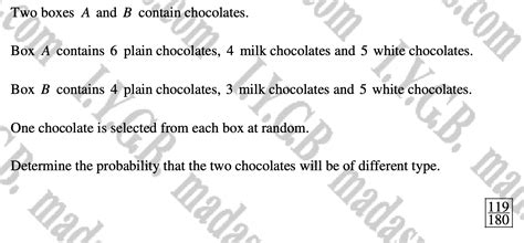 A Level Maths Probability