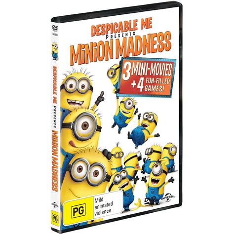 Despicable Me Minion Madness Dvd Each Woolworths