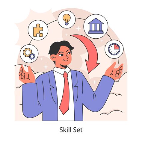 Skill Set A Professional Juggles Multiple Skills For Career