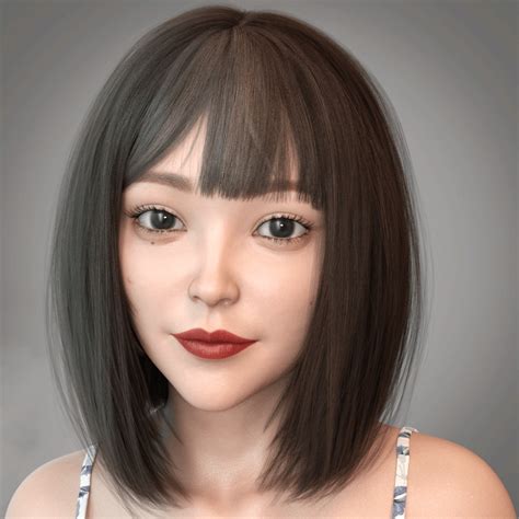 Ellena 3d Render Digital Art By Elvaaj