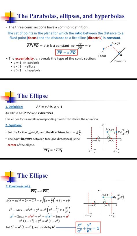 Solution Analytical Grometry Ellipes Parabolas Hyperbolas Studypool