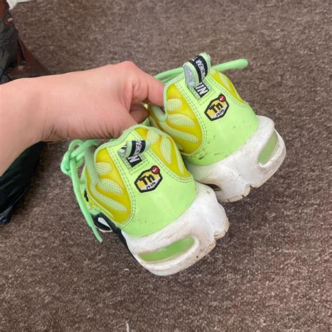 Neon Green Nike Tns Size 6 Will Clean Before Sending Depop
