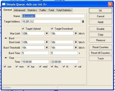 Disable Simple Queues Scripting Mikrotik Community Forum