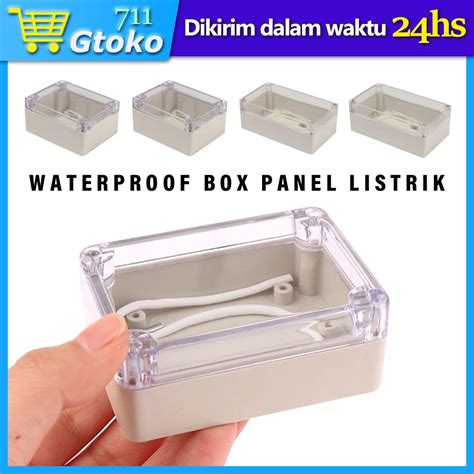 Jual Box Panel Listrik Indoor Outdoor Waterproof Kotak Panel Transparan