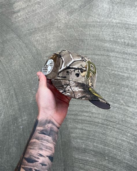 Real Tree Camo Pressure Custom Fitted Cap Worldwide Rank Llc