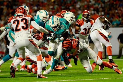 Miami Dolphins At Cincinnati Bengals Thursday Night Football Live