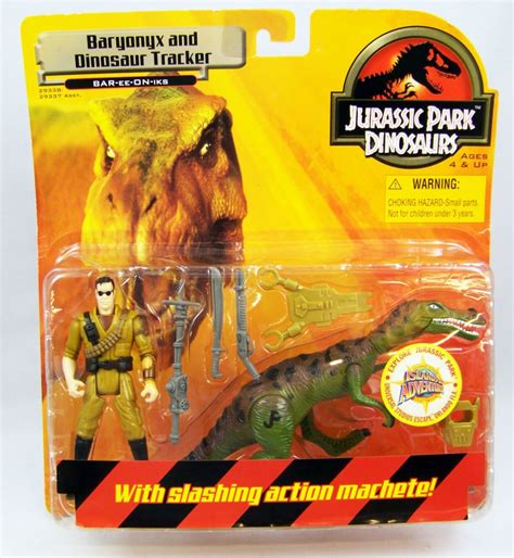 Jurassic Park Dinosaurs Hasbro Baryonyx And Dinosaur Tracker