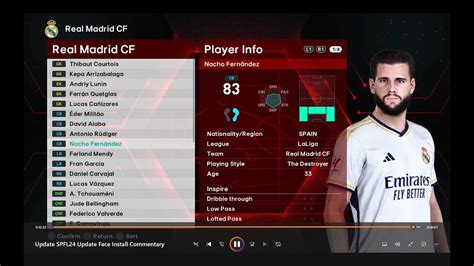 Install Spfl Update And Install Facepack Sp Football Life Youtube