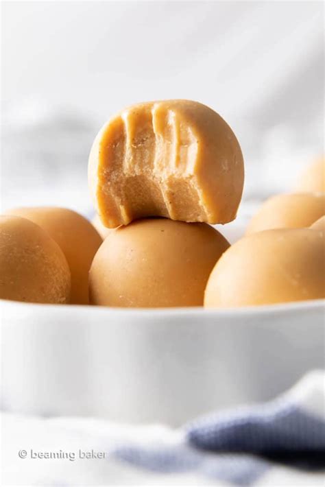 3 Ingredient Keto Peanut Butter Fat Bombs Recipe Beaming Baker