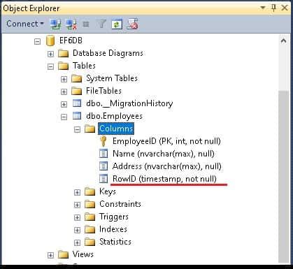 Timestamp Attribute In EF Core Tektutorialshub