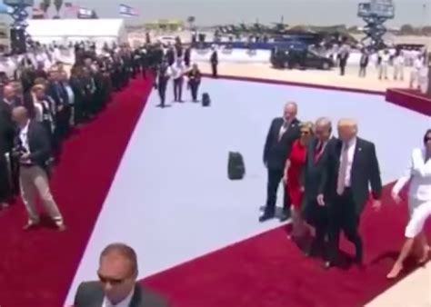 Melania Appears To Slap Donald Trumps Hand Away Video