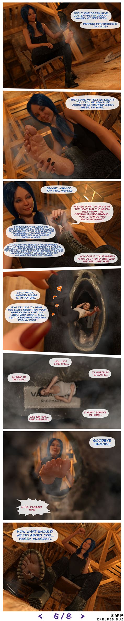 The Witch Of Whitecrest Manor 2 6 8 By Earlpedibus On Deviantart